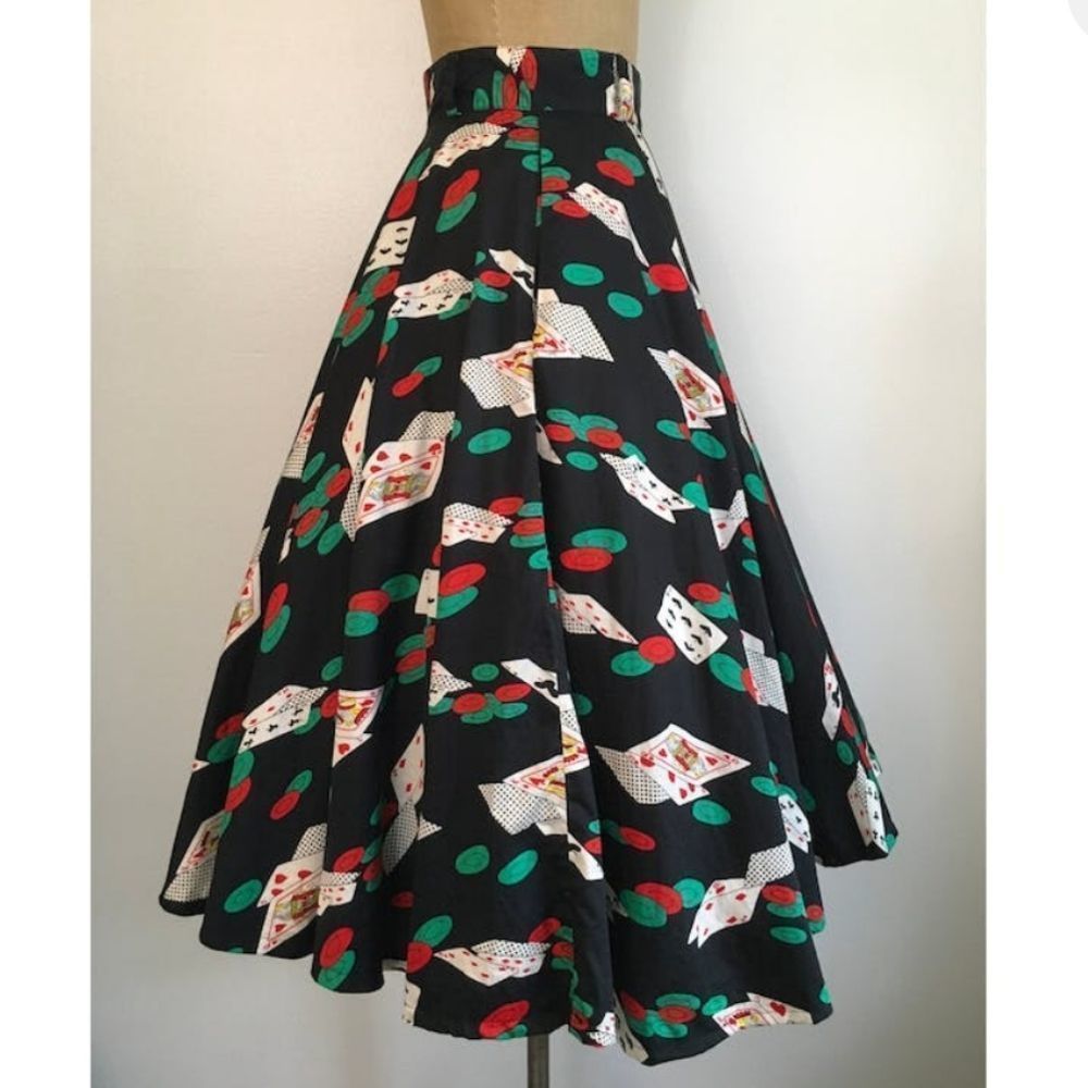 Simply Gorgeous 1980's Poker Pin Up John Henry Design… - Gem